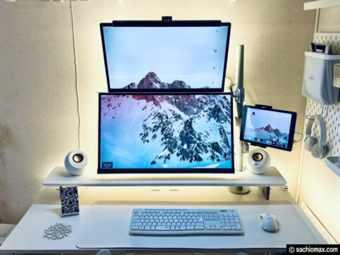 【PCデスク周り】簡単にパソコンモニター台を自作する-100均DIY